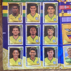 Panini 2016 Fifa COPA AMERICA CENTENARIO 100% Complete Football Sticker ...