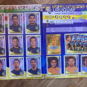 Panini 2016 Fifa COPA AMERICA CENTENARIO 100% Complete Football Sticker ...