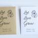 Custom Seed Packet Envelopes Wedding Favors Personalized - Etsy