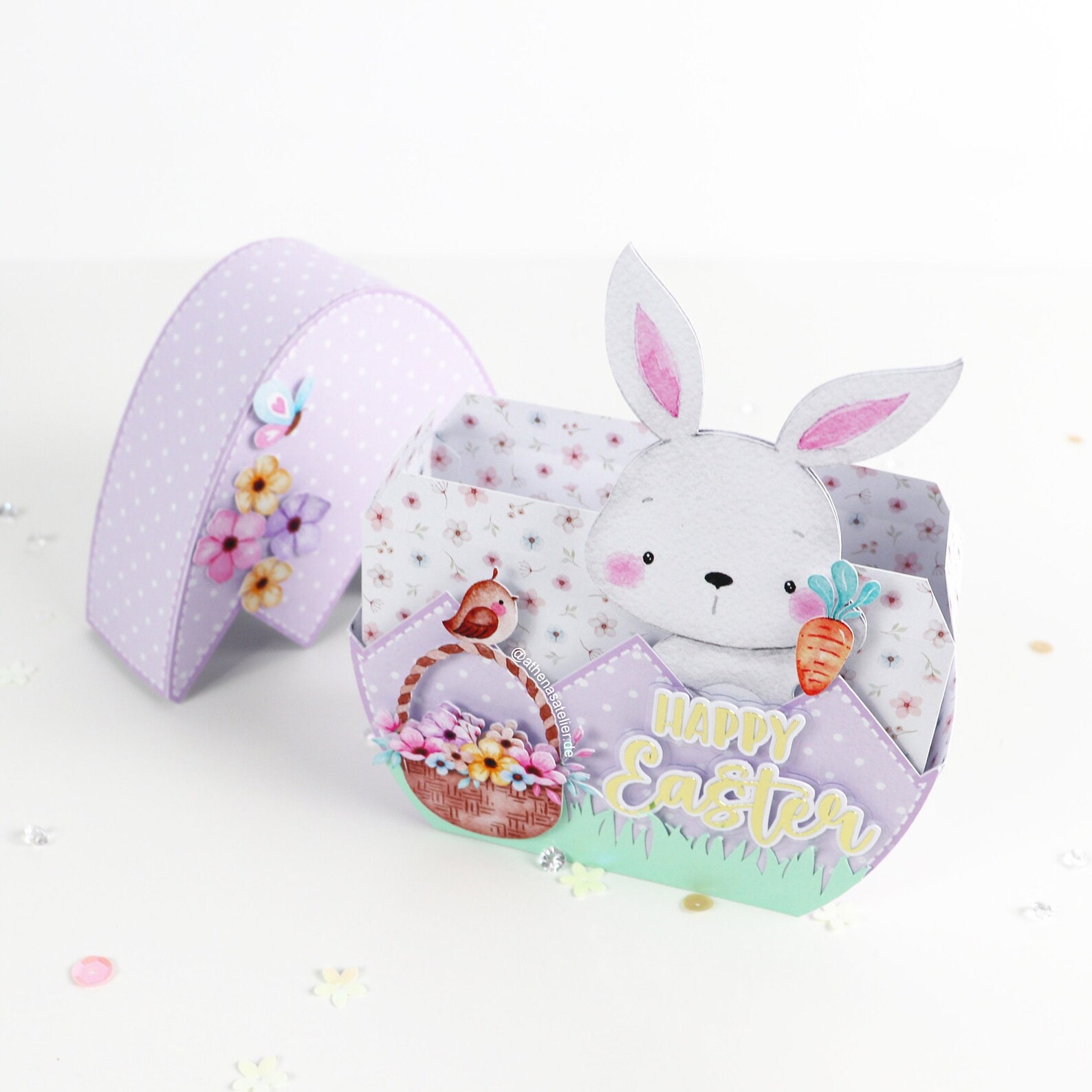Easter Egg Favor Box, Deko Ostern, My First Easter, Easter Basket ...
