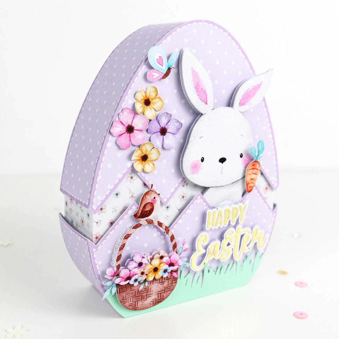 Easter Egg Favor Box, Deko Ostern, My First Easter, Easter Basket ...