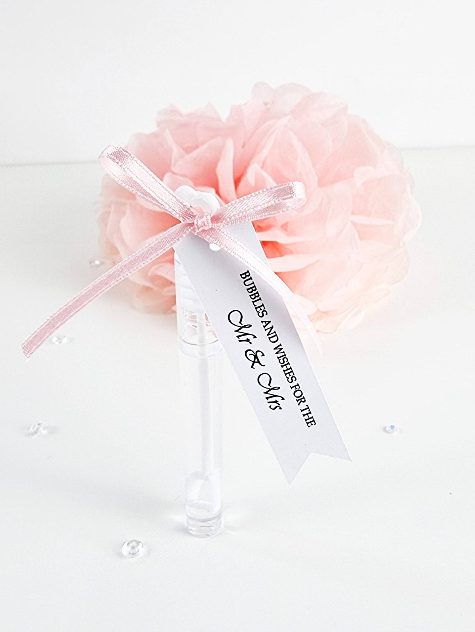 Wedding Bubble Wand Tags Wedding Wands Personalized Wedding - Etsy
