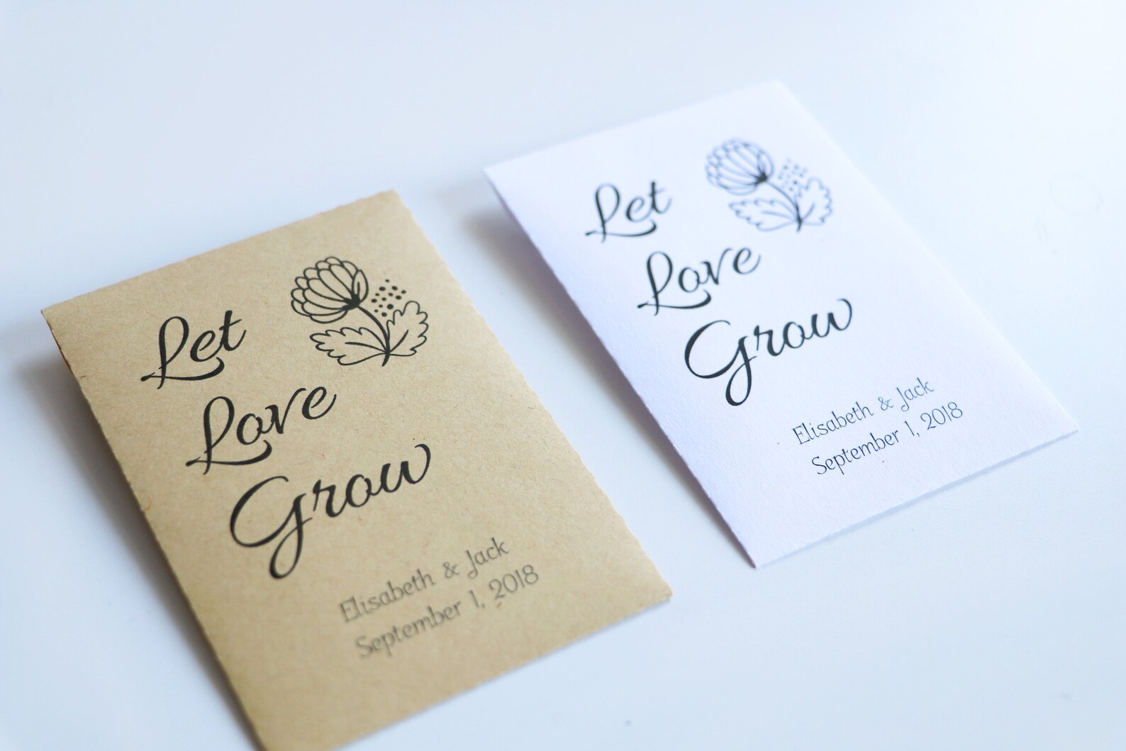 Custom Seed Packet Envelopes Wedding Favors Personalized - Etsy