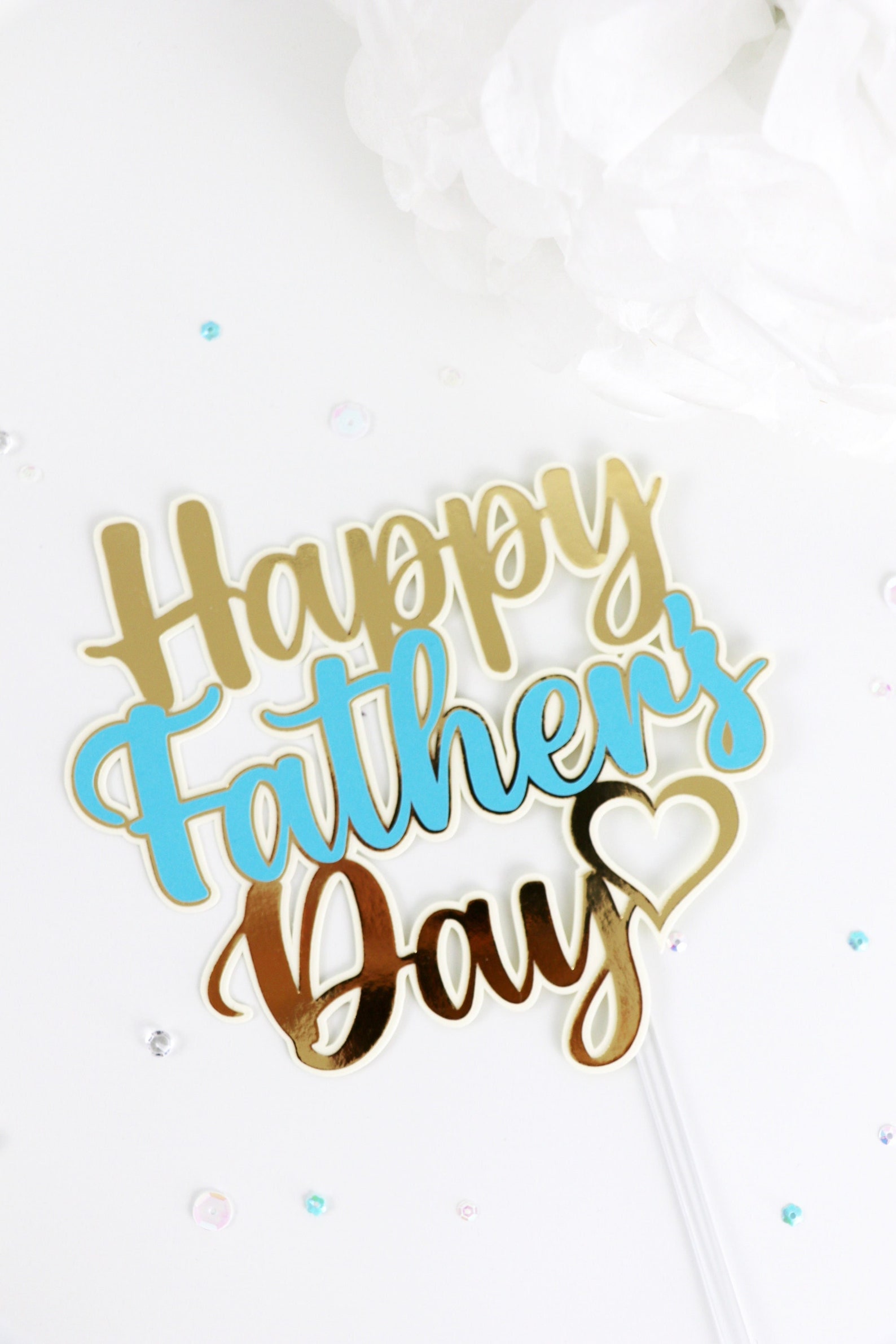 Father's Day, Fathers Day Cake Topper, Fathers Day Gift From Wife, 1st ...