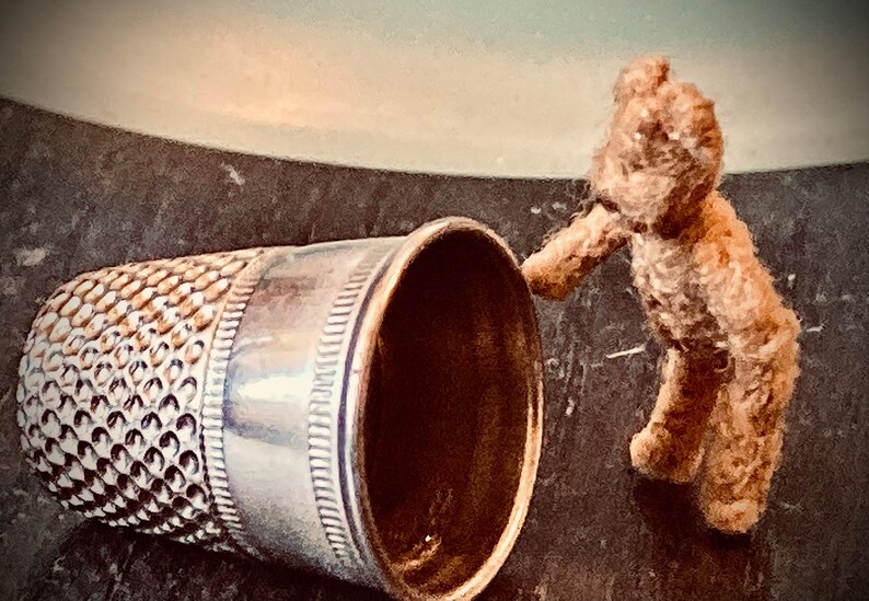 Micro Mini Teddy Bear - Etsy