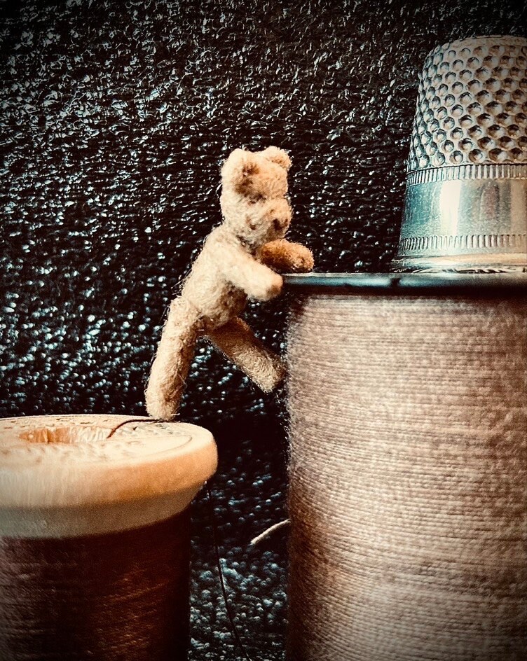 Micro Mini Teddy Bear - Etsy
