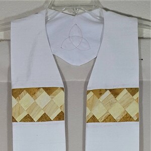 Spirit in the Sky White Festival Stole - Etsy