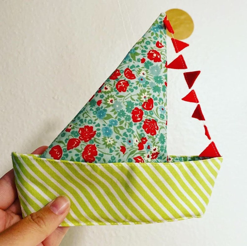 Fabric Boats PDF Pattern by Postalthreads Ivyislalouisa | Etsy