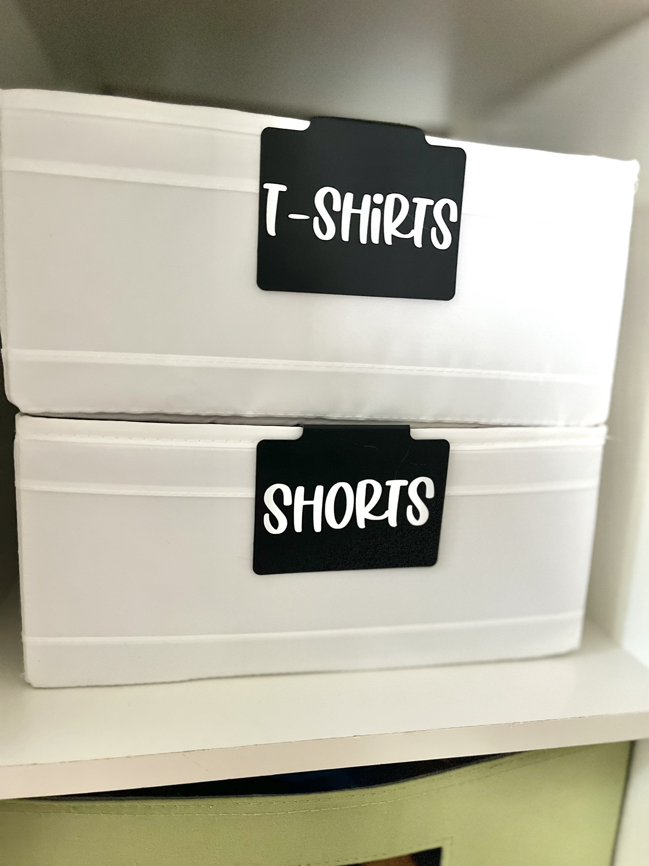 Basket Labels Bin Clip Labels Bin Clips Basket Bin Clips - Etsy