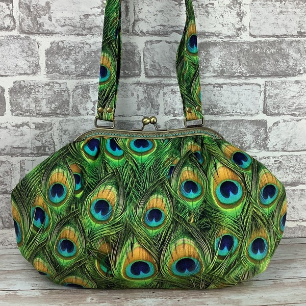 Peacock Purse - Etsy