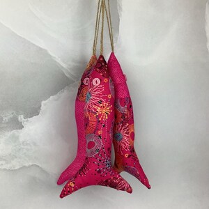 Jellyfish Hanging Fish, Set of 3, Handmade - Etsy