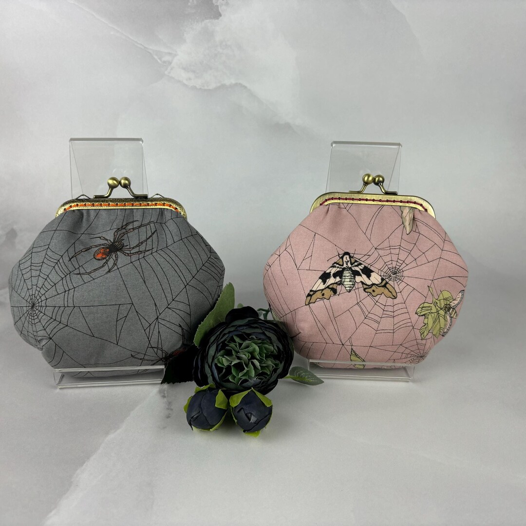 Spiders Web Coin Purse, 2 Pattern Options, Optional Chain, Handmade - Etsy