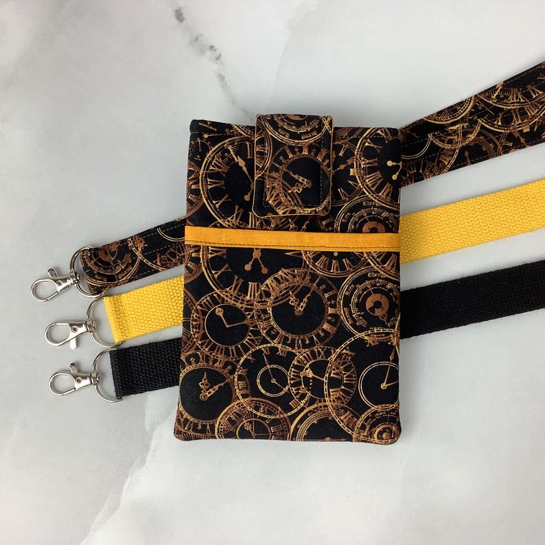 Clocks Phone Case, Detachable Neck Strap, Options, Handmade - Etsy