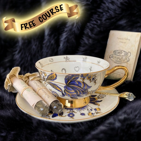 Divination Tea Cup and Saucer - Etsy