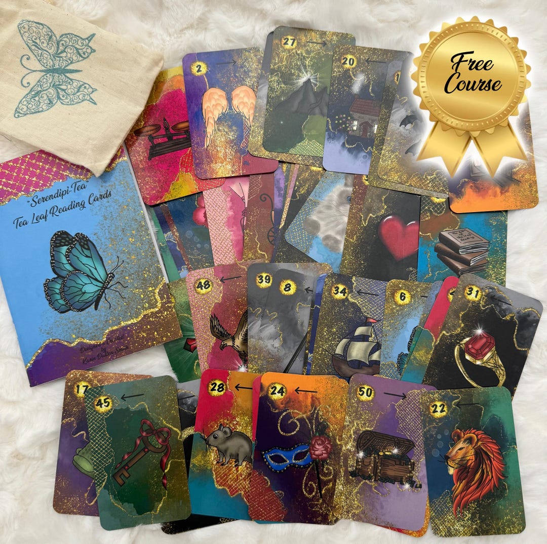 Oracle Card Deck. Serendipi-tea. Tea Leaf Reading. FREE Course. Similar ...