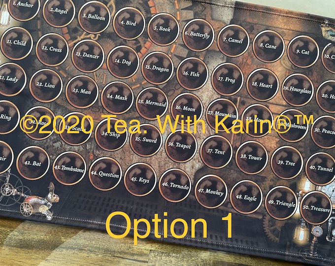 Tea Leaf Reading Cards by Tea With Karin by TeaWithKarin on Etsy