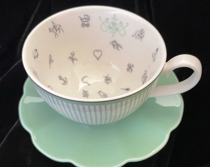 Tea Leaf Reading Cards by Tea With Karin by TeaWithKarin on Etsy