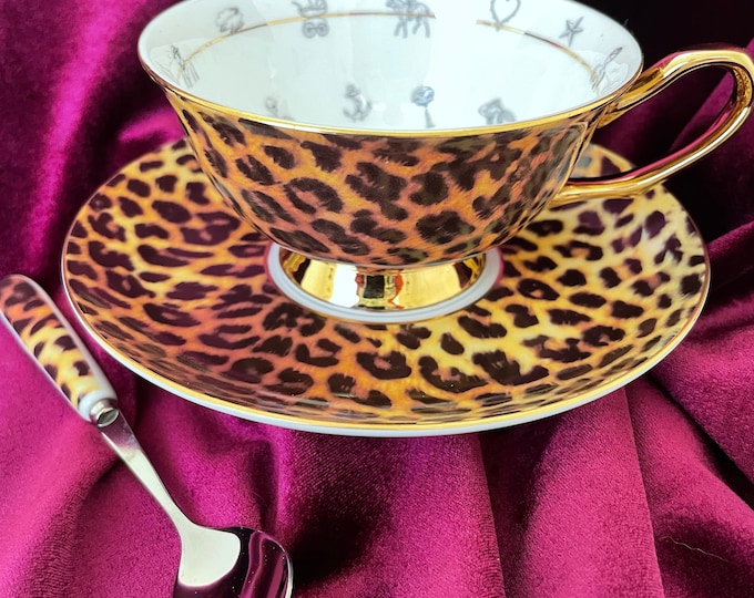 Tea Leaf Reading Cards by Tea With Karin by TeaWithKarin on Etsy