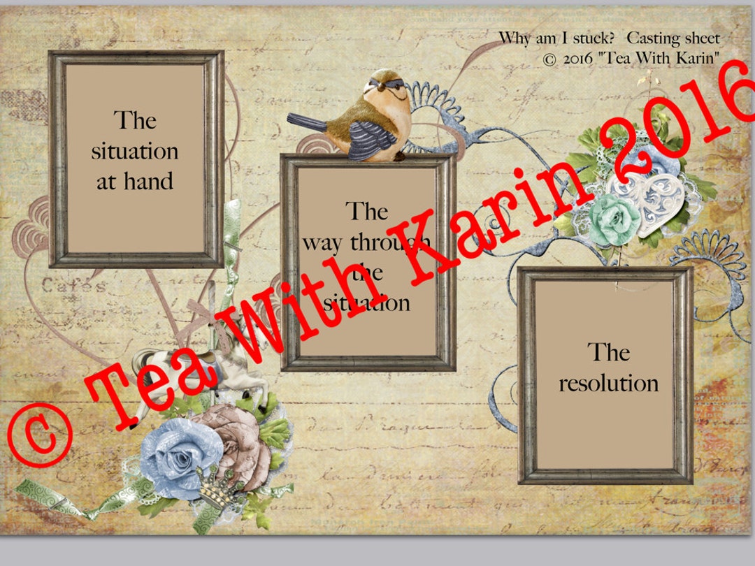 PRINTABLE | Charm Casting Mat | Divination | Not, Tarot | Pendulum ...