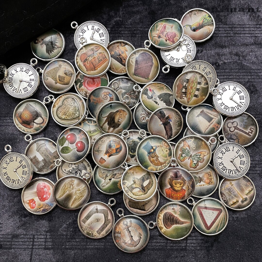 Charm Casting. Steampunk Charm Casting Coins. Includes Black - Etsy