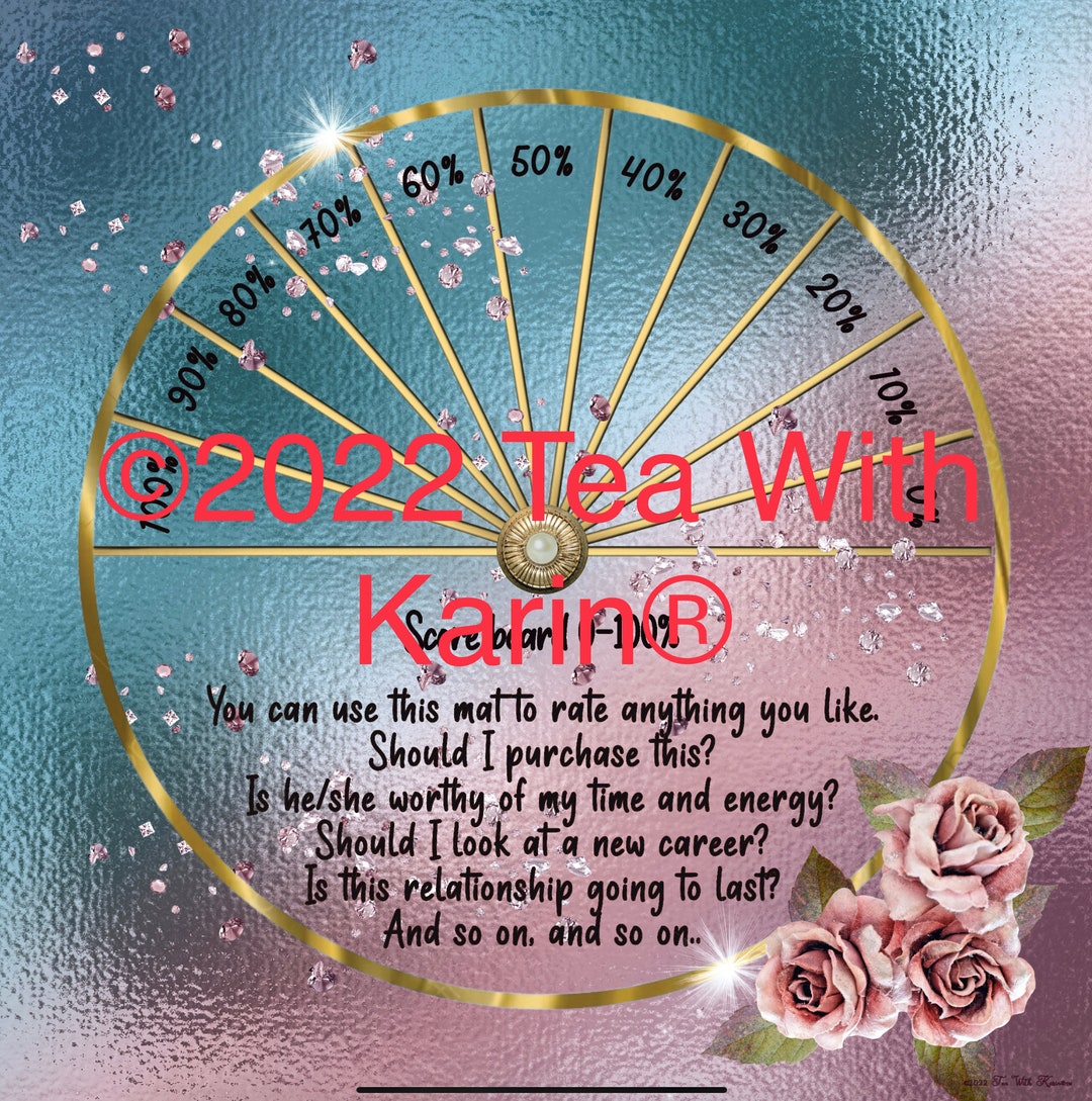 PRINTABLE | Charm Casting Mat | Divination | Not, Tarot | Pendulum ...