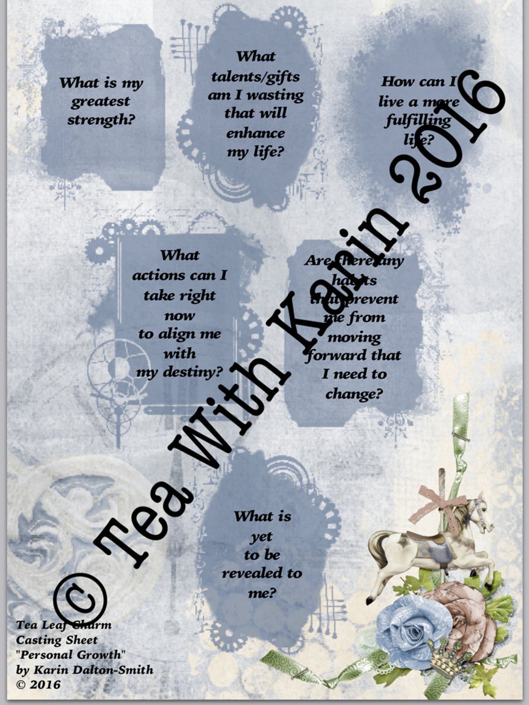 PRINTABLE | Charm Casting Mat | Divination | Not, Tarot | Pendulum ...