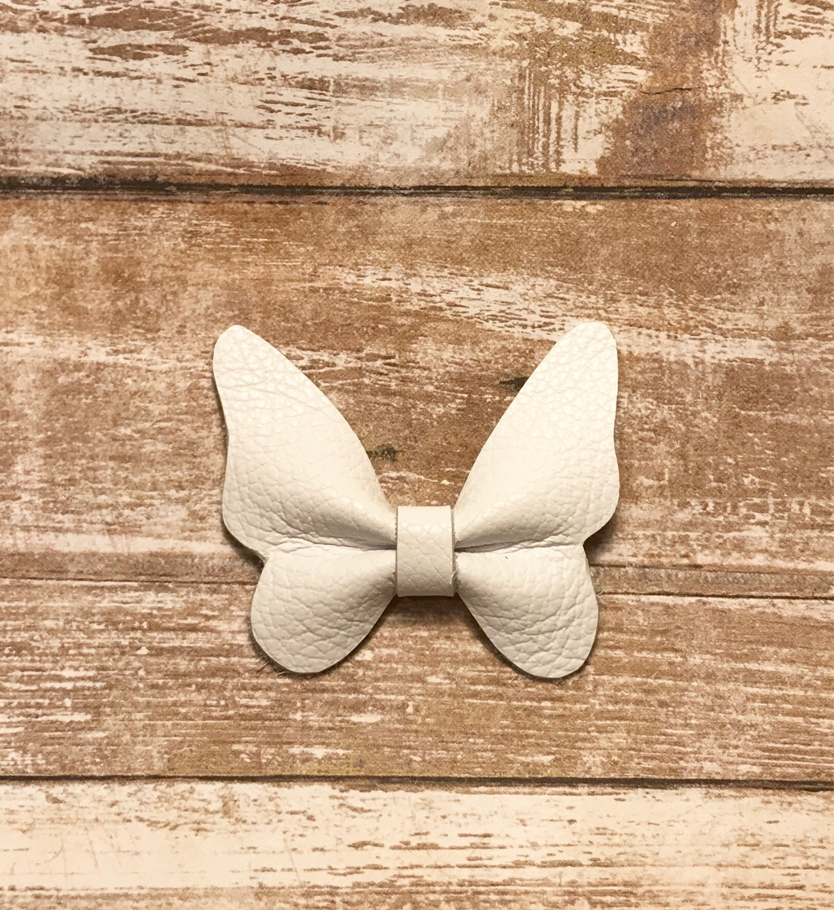 Butterfly Leather Bows, Butterfly Hair Bows, Baby Bows, Toddler Bows ...