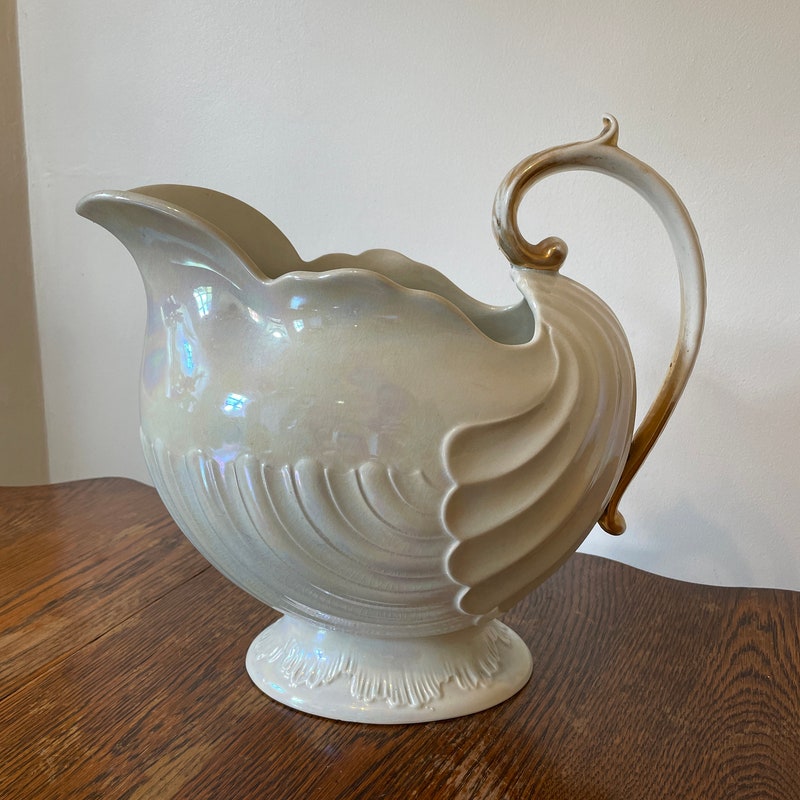 Vintage Shell Pitcher - Etsy UK