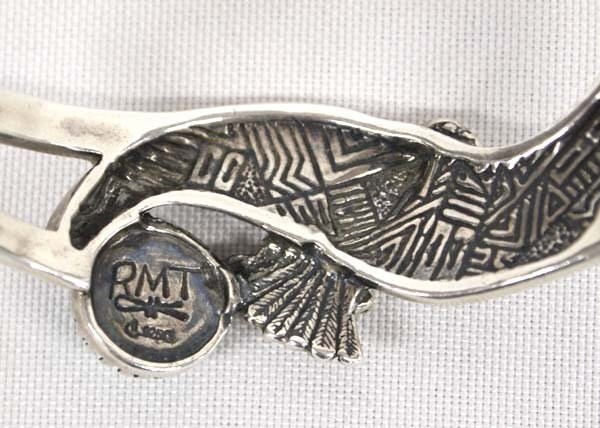 Santo Domingo Silver Bracelet by Roderick Tenorio - Etsy