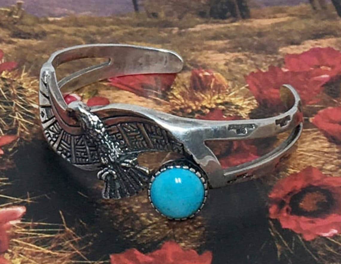 Santo Domingo Silver Bracelet by Roderick Tenorio - Etsy