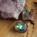 Watermelon Tourmaline Plugs 00 Gauge Earrings Rainbow Plug Iridescent ...