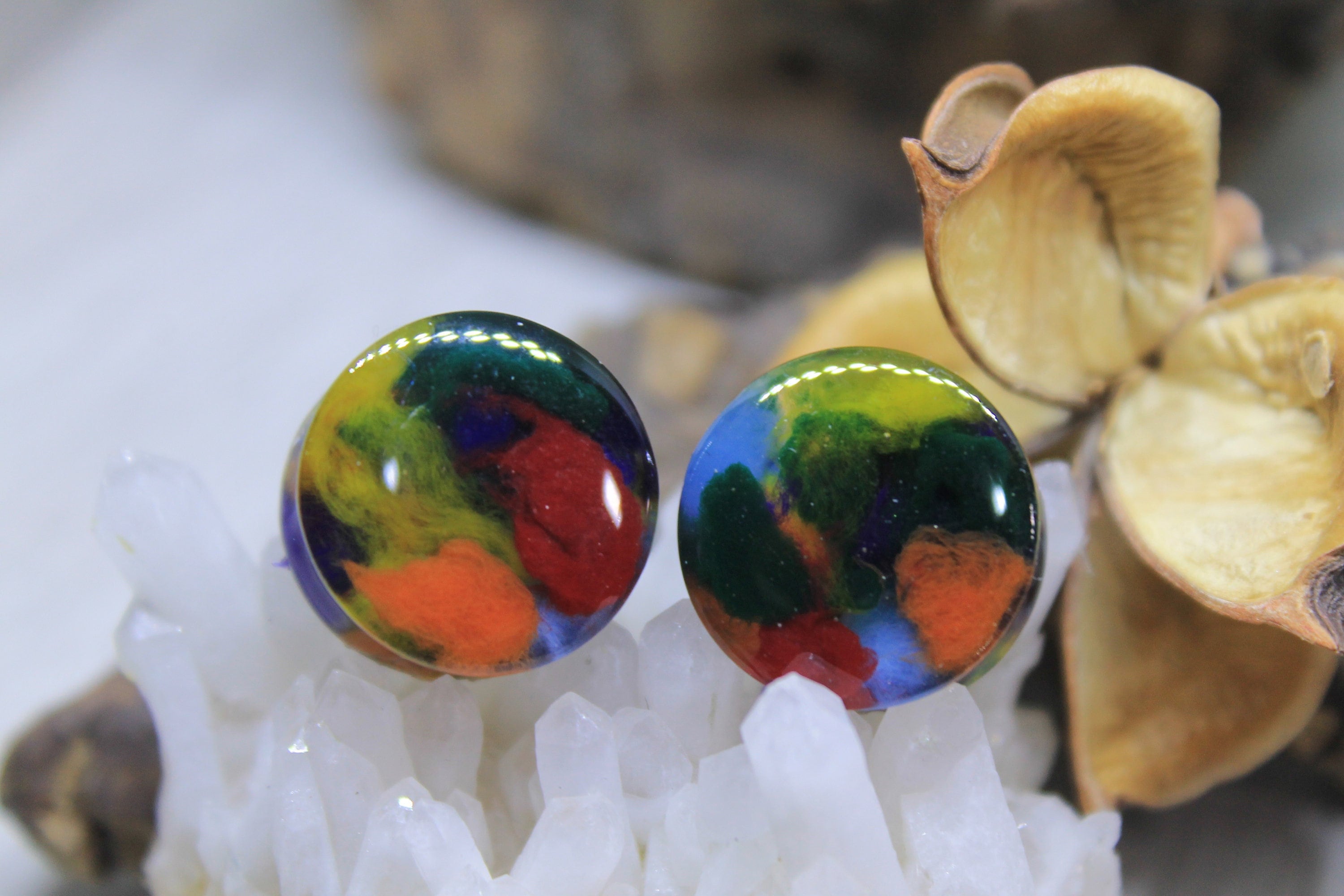 Rainbow Plugs Candy Dots 00g Plug 00gauge Rainbow Gauge - Etsy