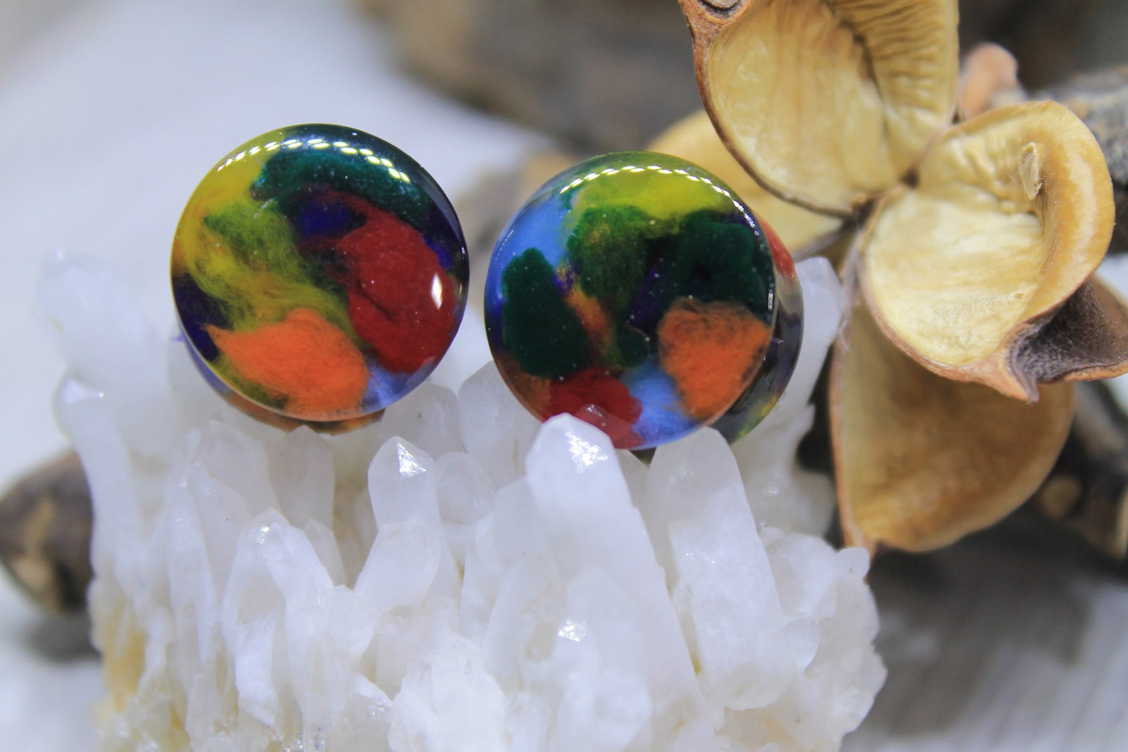 Rainbow Plugs Candy Dots 00g Plug 00gauge Rainbow Gauge - Etsy