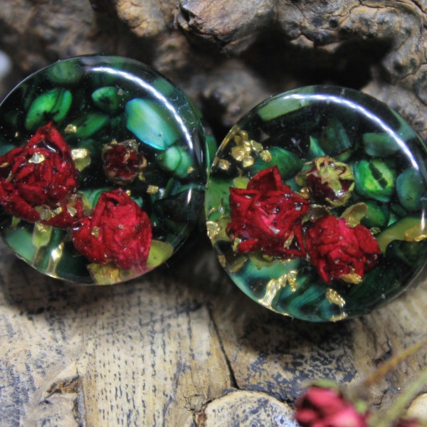 Rose Plugs - Etsy