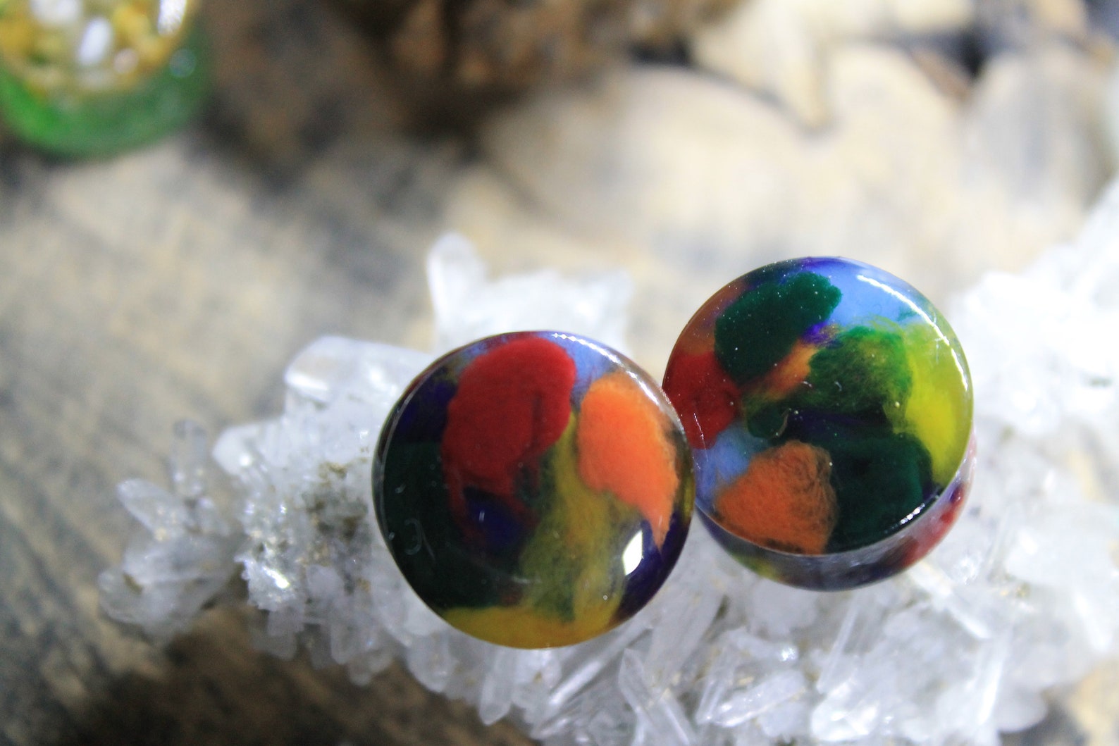 Rainbow Plugs Candy Dots 00g Plug 00gauge Rainbow Gauge - Etsy