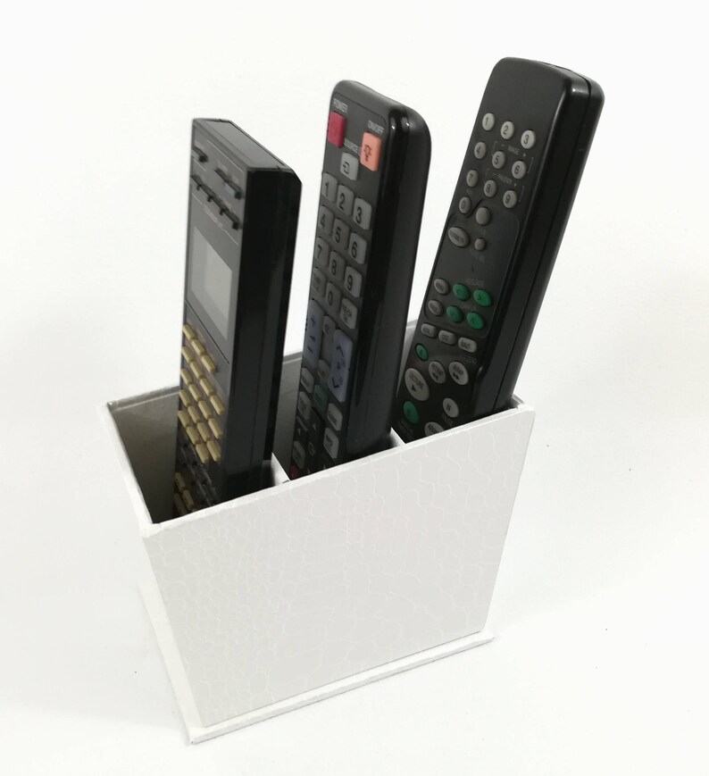 PORTE TELECOMMANDES Boîte de RANGEMENT pour 3 places | Etsy
