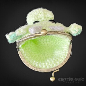 Dragon Coin Purse Crochet Pattern, Magical Creature Clasped Fantasy ...