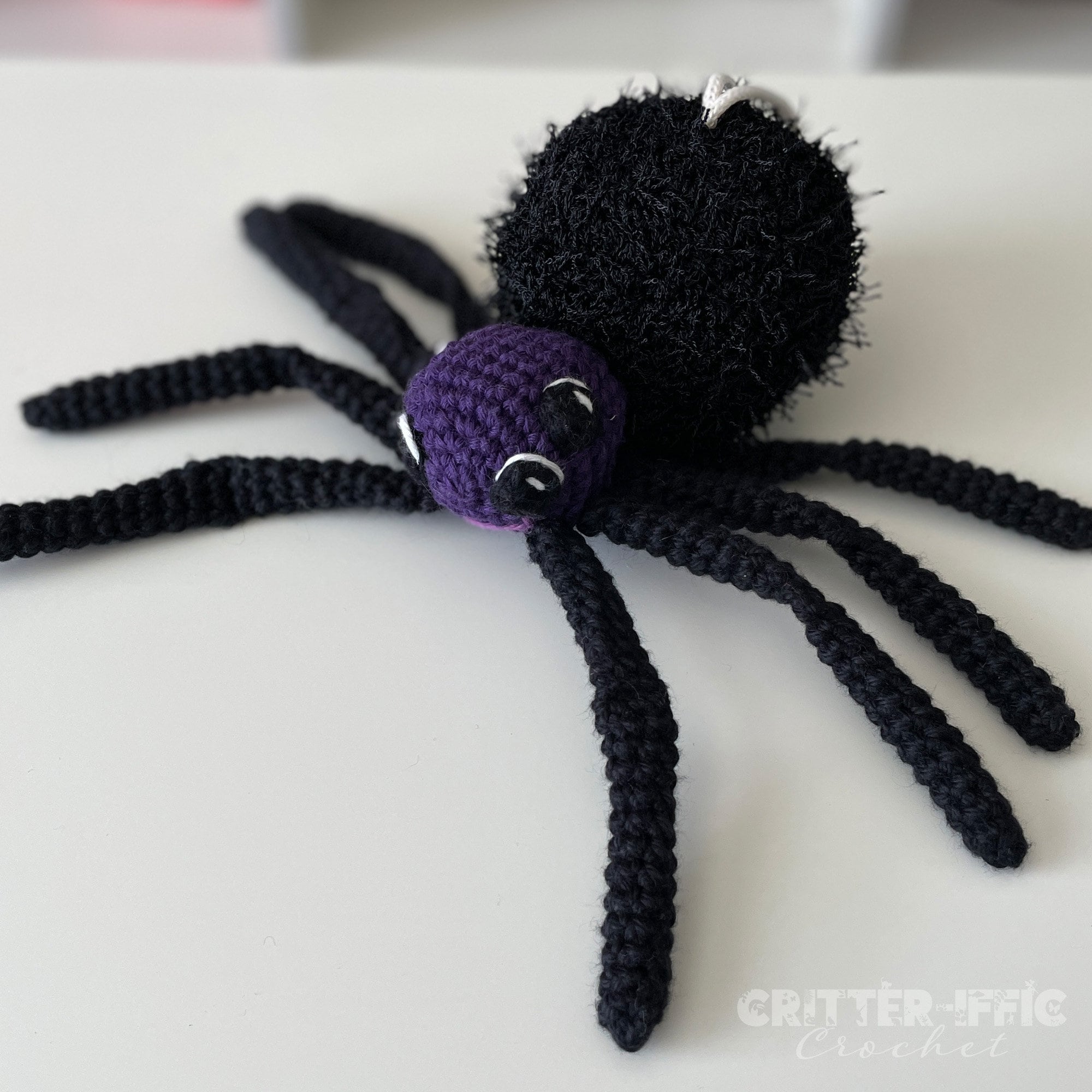 Spider Amigurumi Crochet Pattern Arachnid Bath Scrubby Insect - Etsy UK