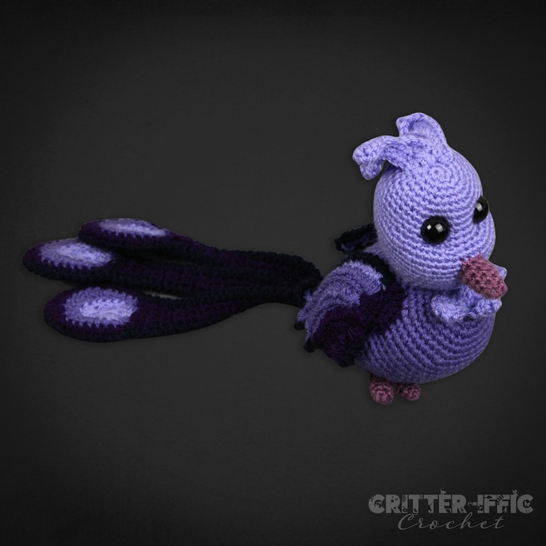 Phoenix Amigurumi Crochet Pattern Ashley the Magical Fire - Etsy