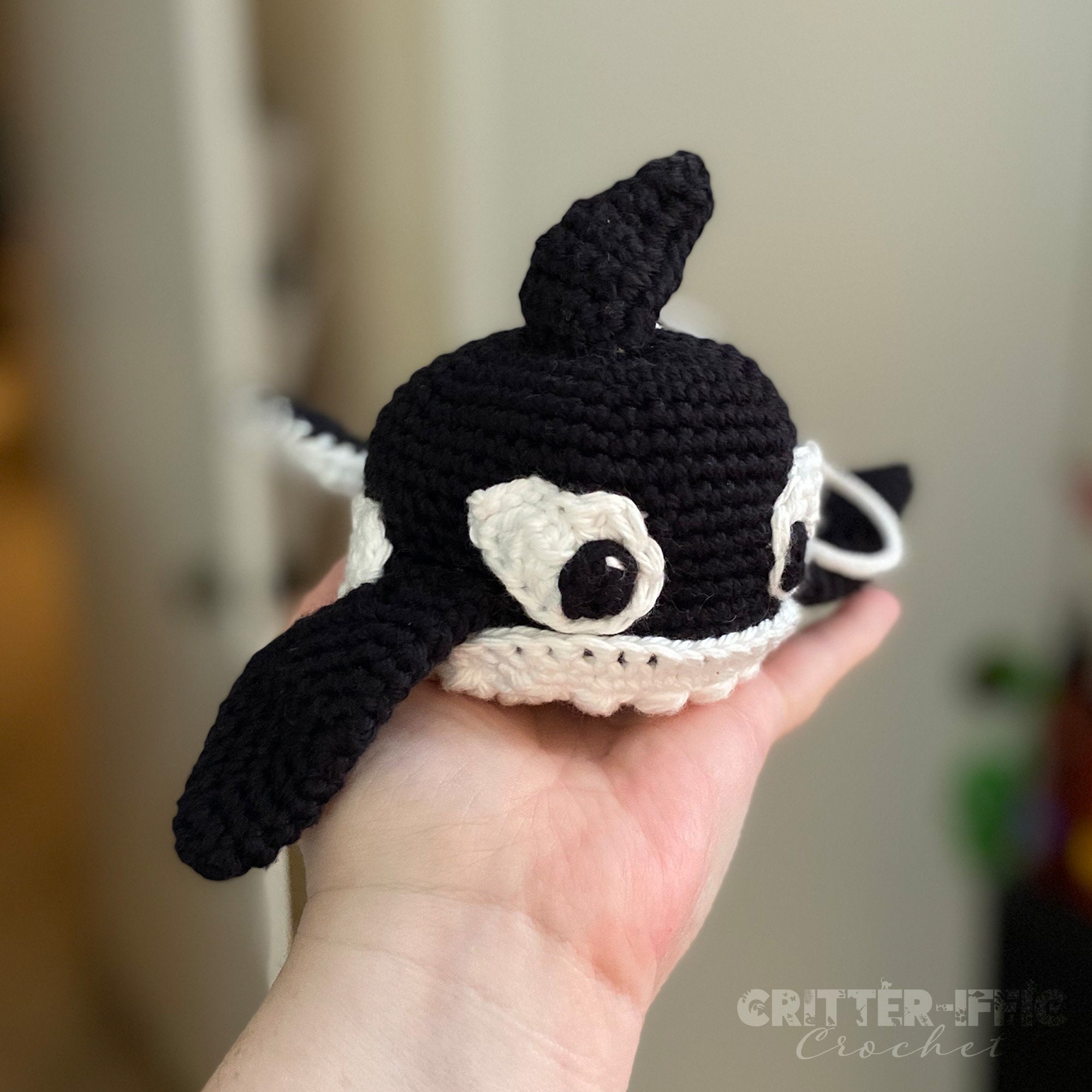 Orca Killer Whale Amigurumi Crochet Pattern Ollie the Orca - Etsy
