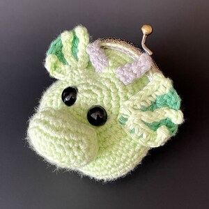 Dragon Coin Purse Crochet Pattern, Magical Creature Clasped Fantasy ...