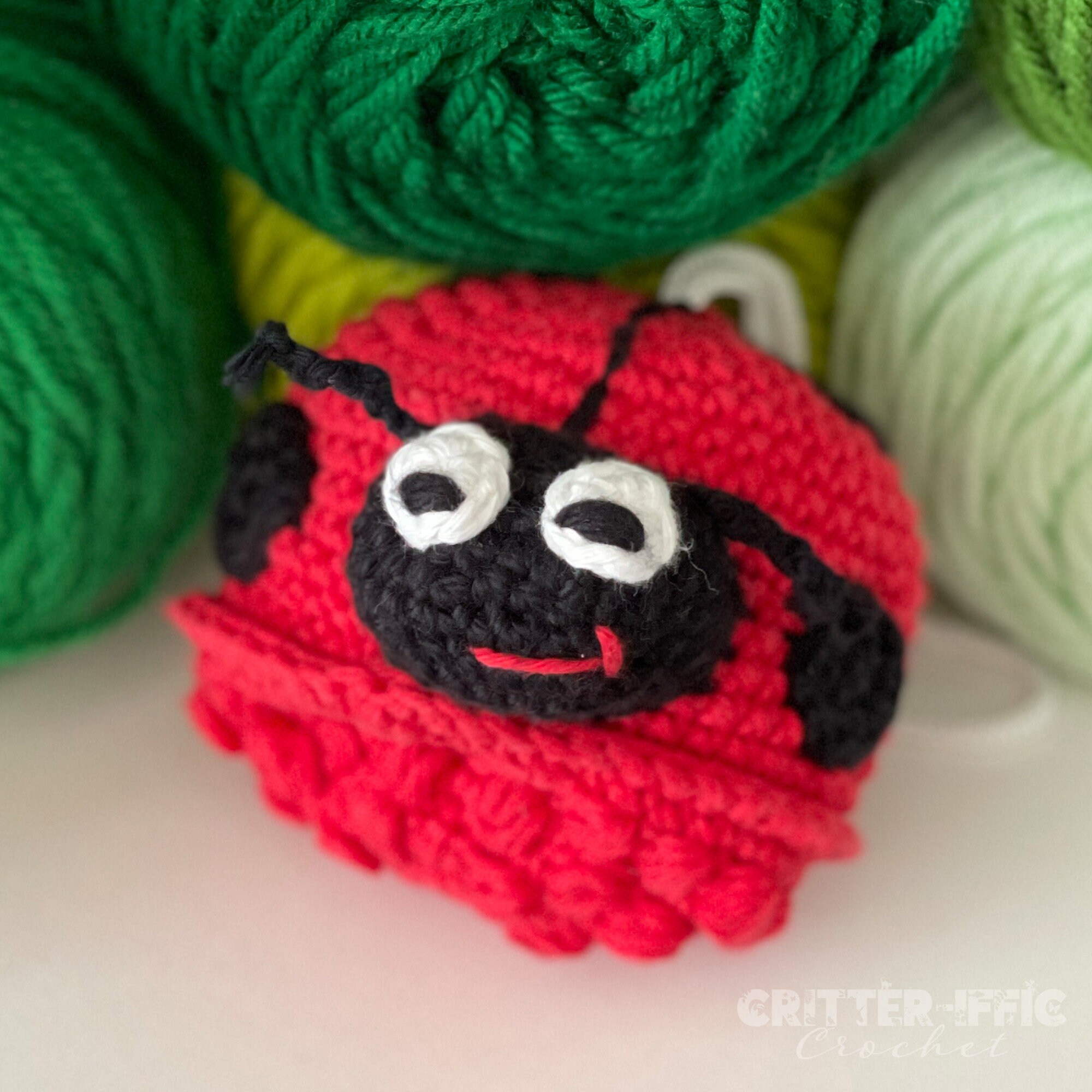 Ladybug Amigurumi Crochet Pattern Ladybird Beetle Bath - Etsy