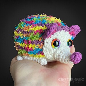 Hedgehog Amigurumi Crochet Pattern, Woodland Animal Scrubby Plush ...