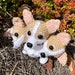 Corgi Dog Amigurumi Crochet Pattern, Crowley the Cerberus Three Headed ...