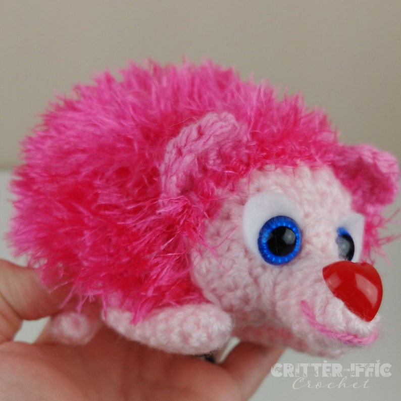 Hedgehog Amigurumi Crochet Pattern Woodland Animal Scrubby - Etsy