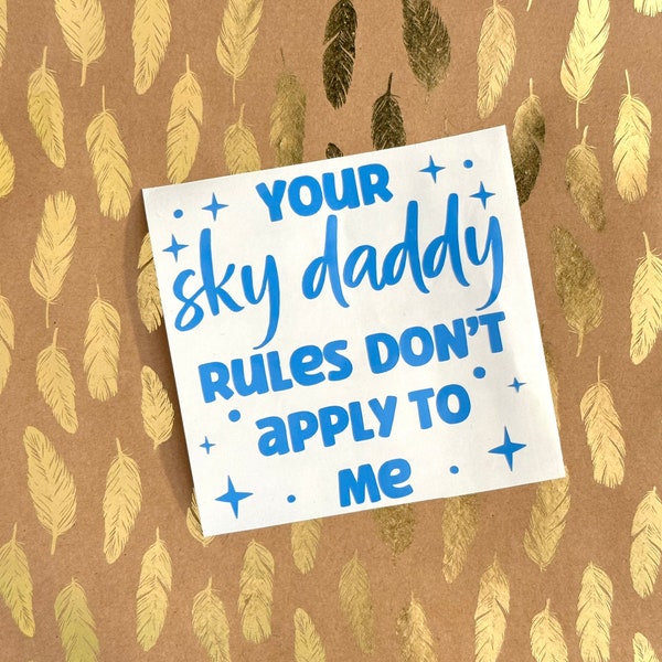 Sky Daddy Sticker - Etsy