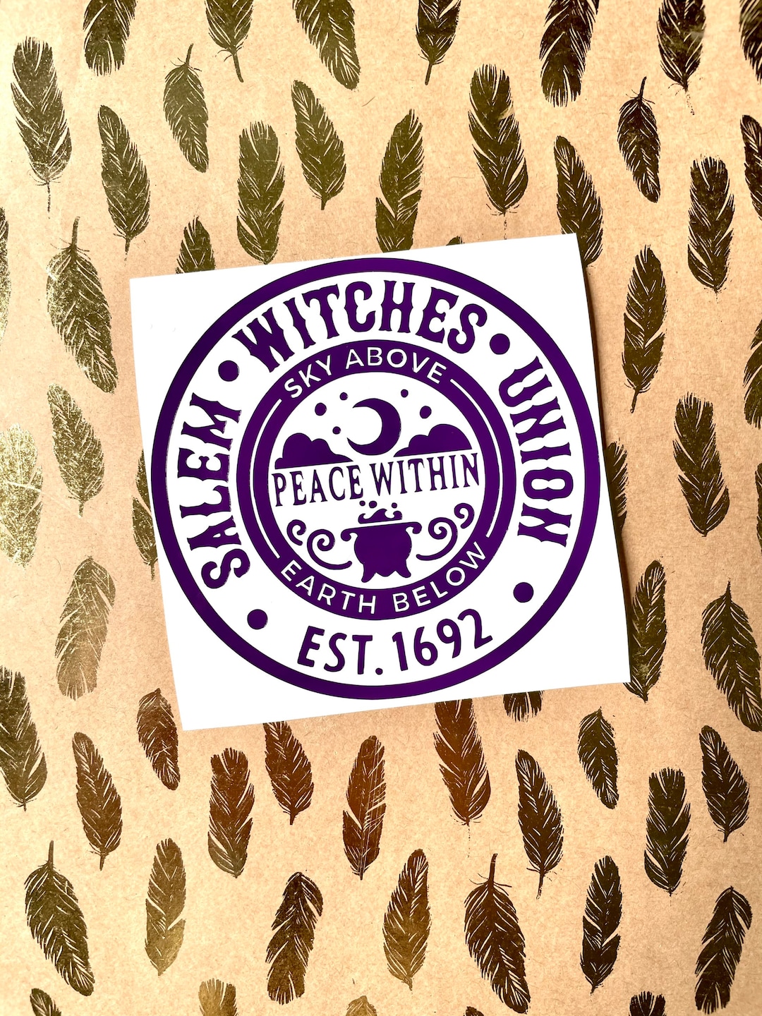 Vinyl Decal, Salem Witch Decal, Halloween, Salem Witches Union, Witch ...