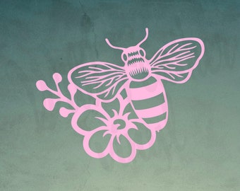 Bee decal | Etsy