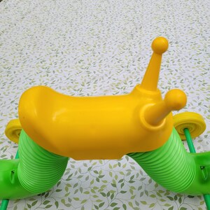 Hasbro Inchworm 1970s Ride on Toy Vintage Original Ride Along Bounce ...