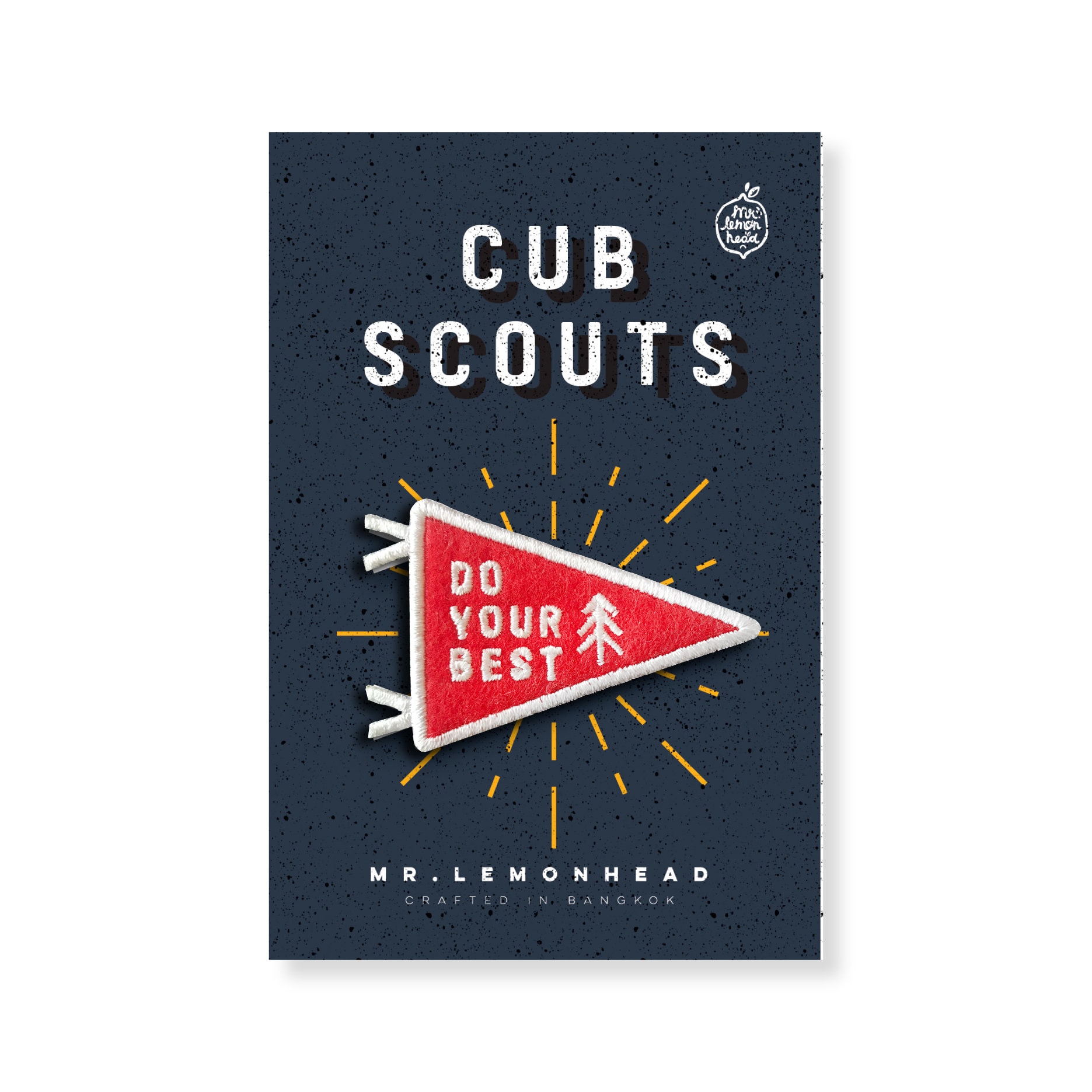 Do Your Best Boy Scout / Iron on Patch / Lemonhead - Etsy Norway